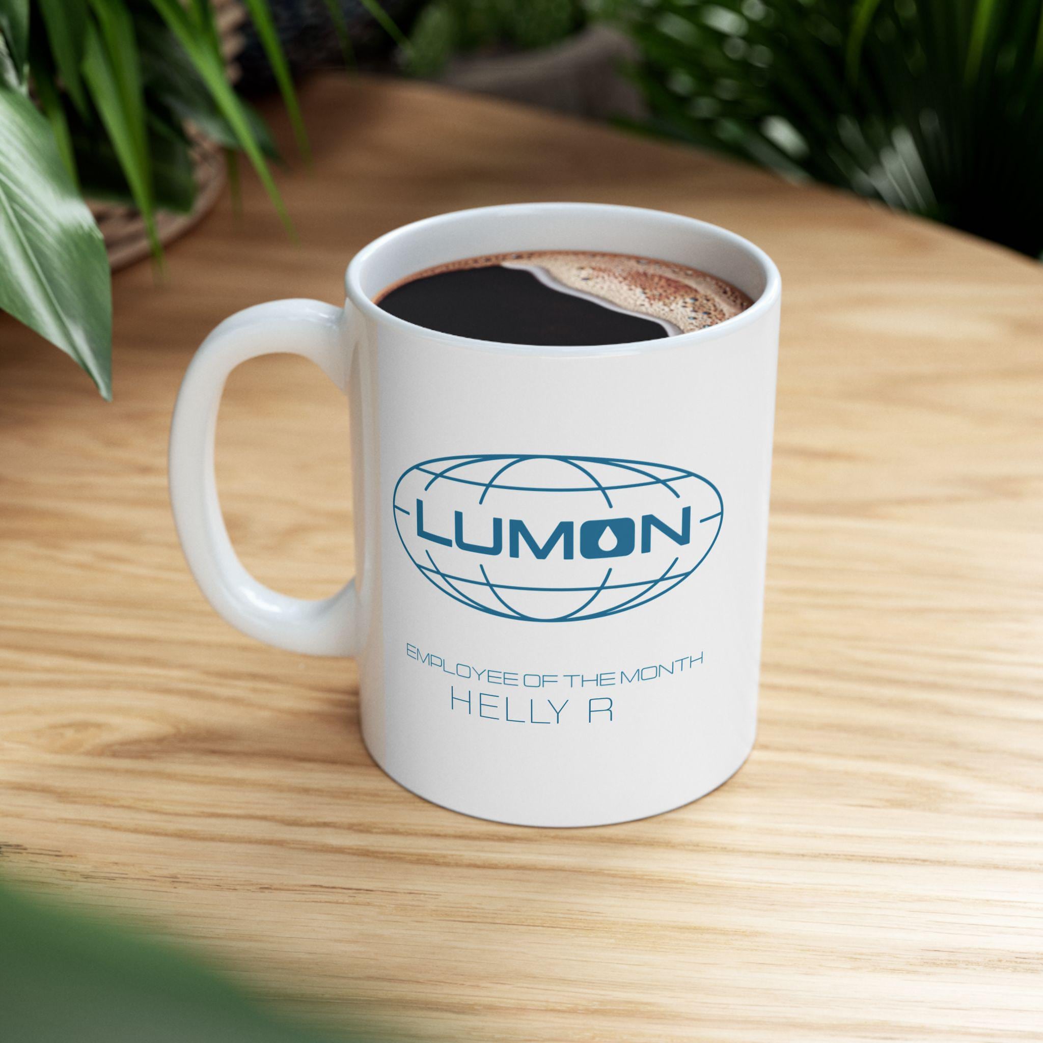 LUMON "employee of the Month" Custom Name Mug - Celebrate Your Severed ...