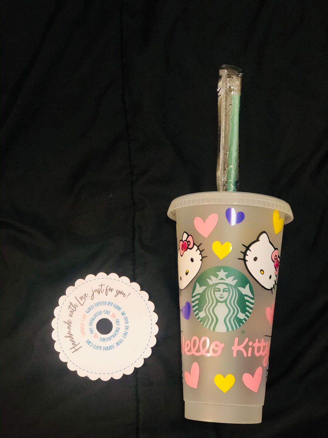 Personalized Hello Kitty Cup Hello Kitty Starbucks Cup Hello Kitty Cup ...