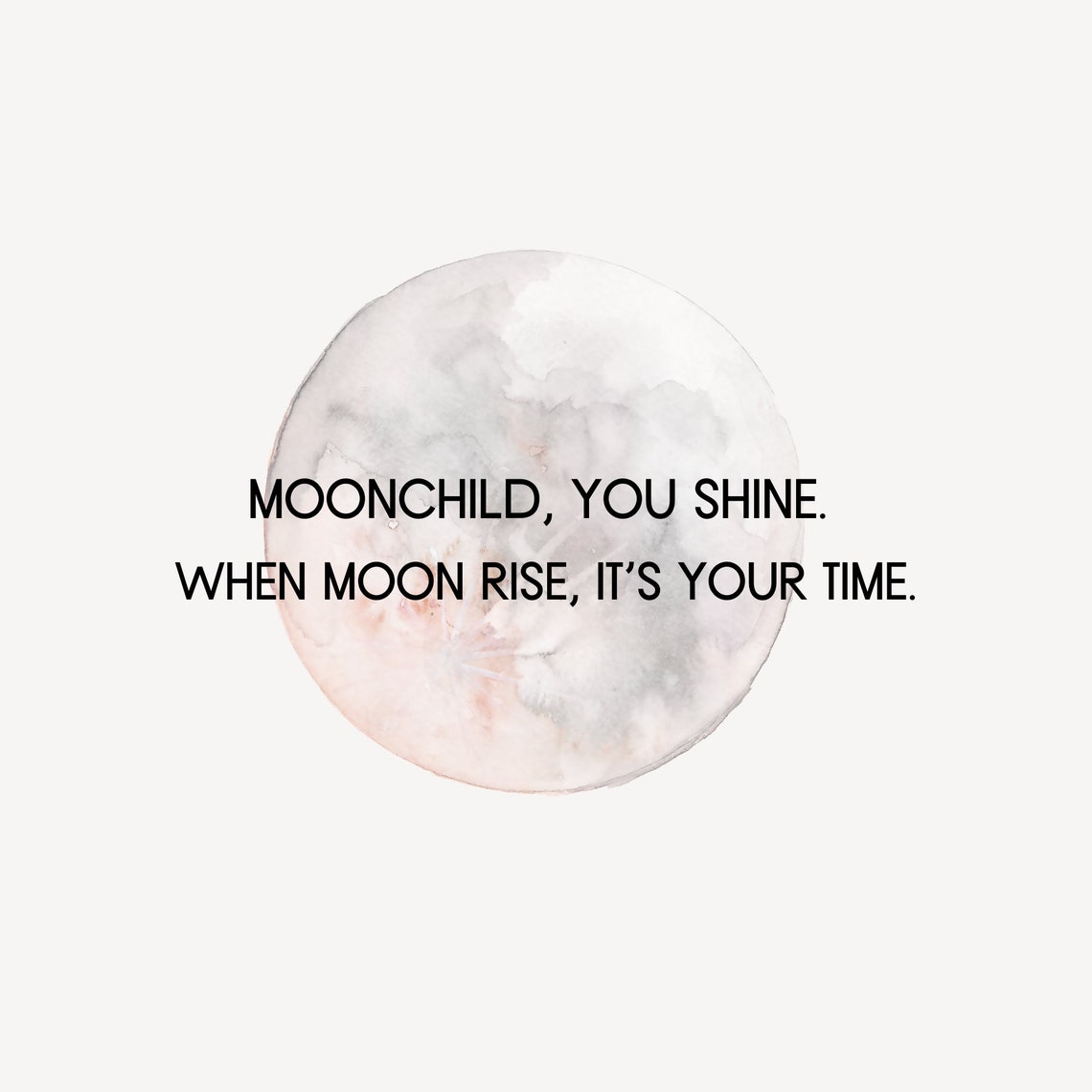 RM Moonchild Lyrical Digital Print | Song Print | BTS Song Lyrics ...