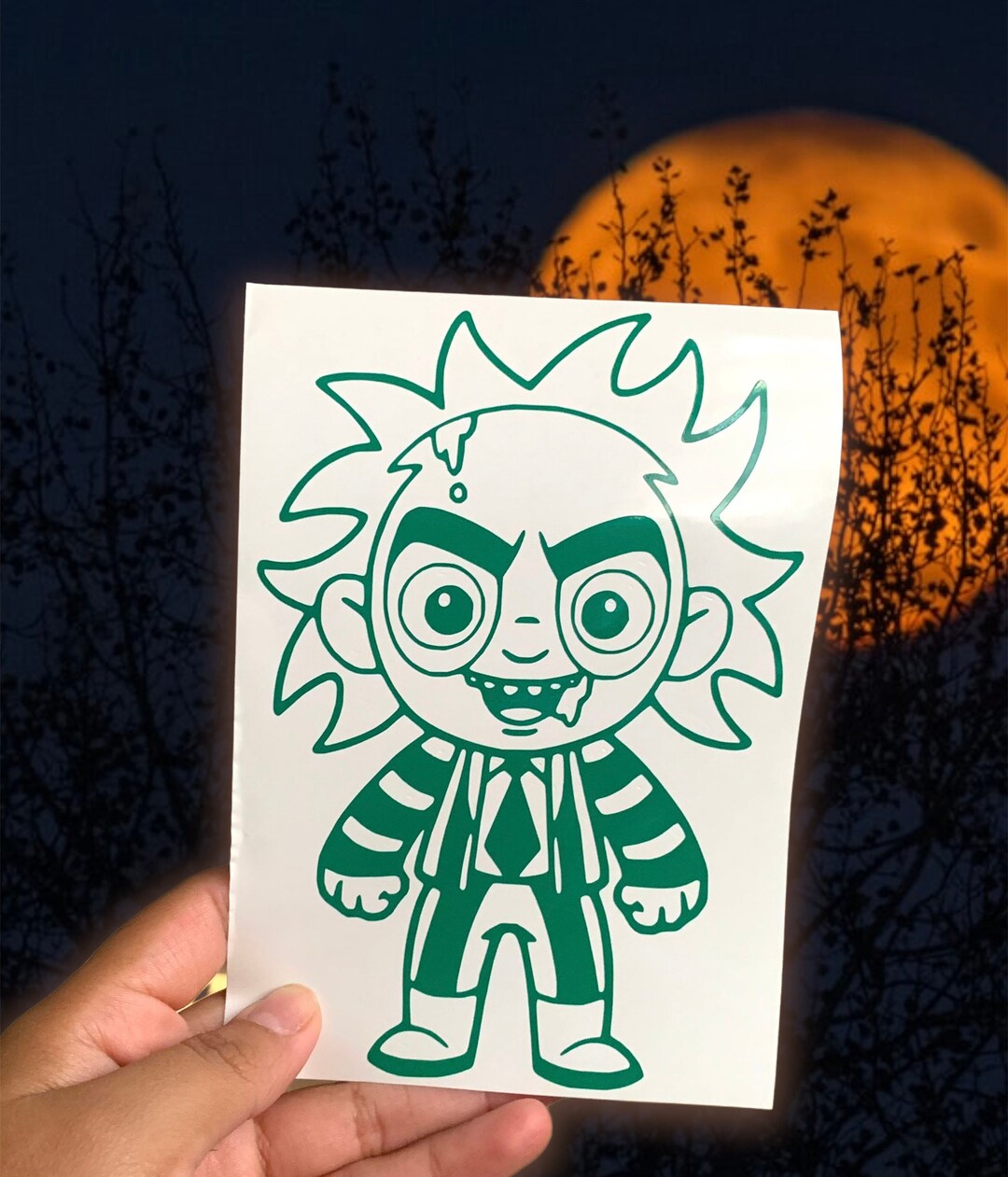 Baby Beetlejuice Decal Beetlejuice Sticker Beetlejuice Decal ...