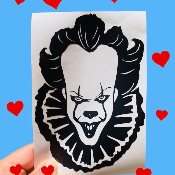 Clown Decal - Etsy