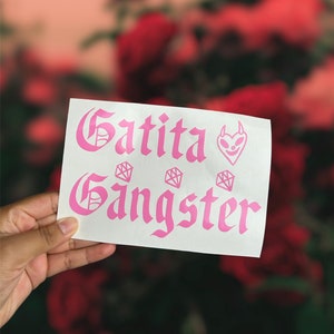 Karol G Gatita Gangster Car Decal Bichota Season Decal Manana Sera ...