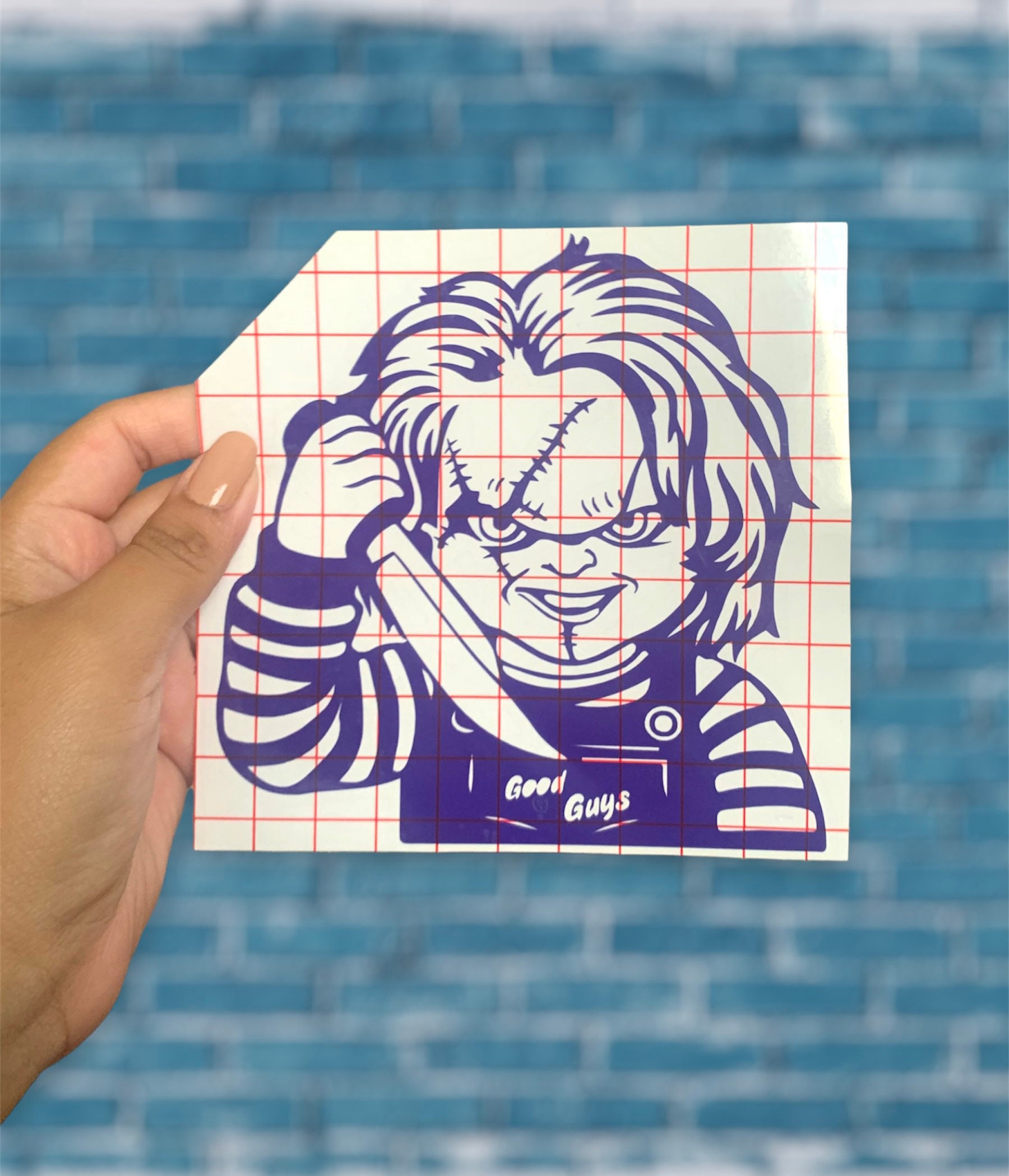 Chucky Car Decal Chucky Decal Chucky Decal Sticker - Etsy Australia