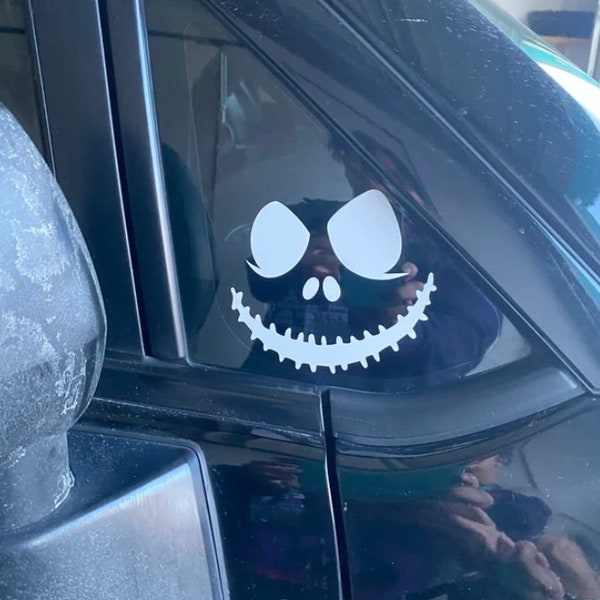 Jack Skellington Window Sticker - Etsy