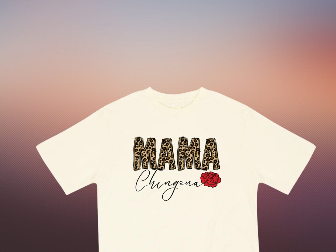 Mama Cachimbona Animal Print Red Rose Unisex Fit Tshirt - Etsy