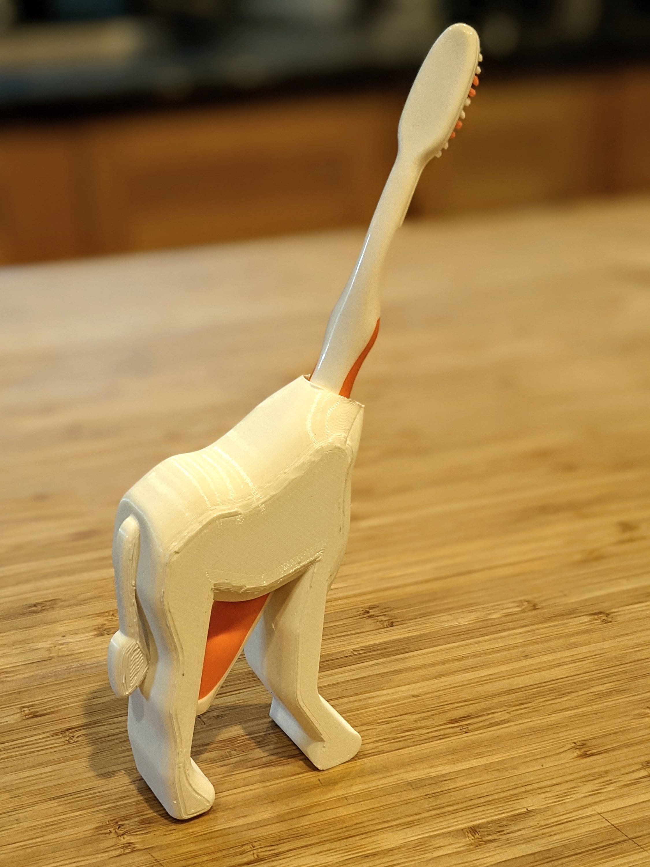 Giraffe Toothbrush Stand | Original Creator - Etsy