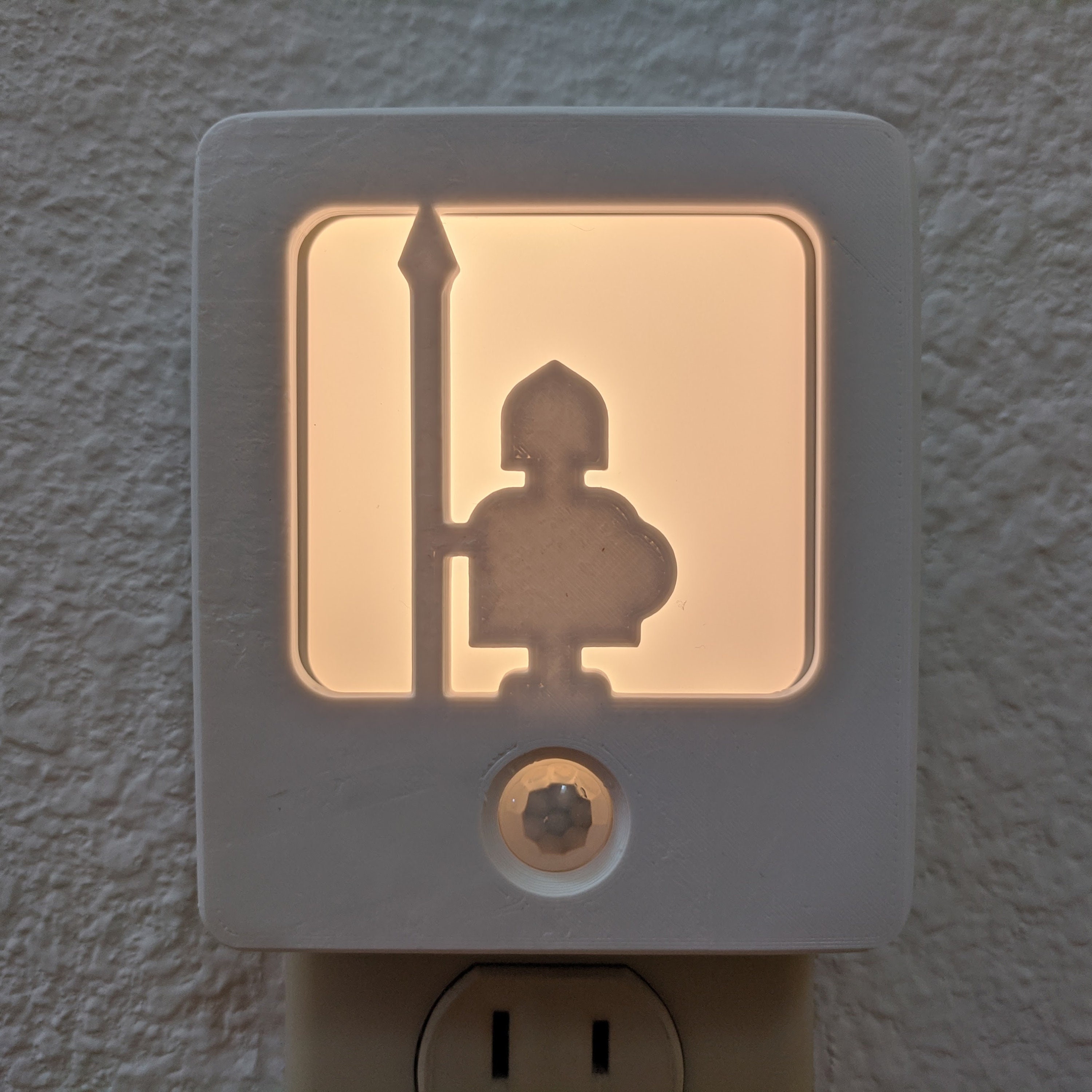 Knight Light - A Motion Activated Night Light With a Knight to Stand ...