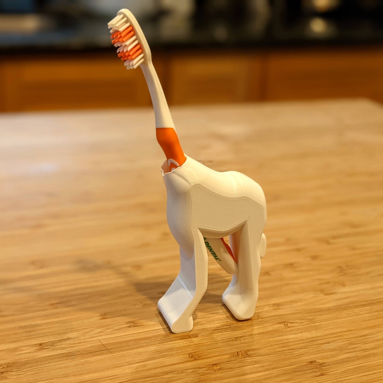 Giraffe Toothbrush Stand | Original Creator - Etsy