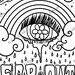 Far Out Psychedelic Coloring Page / Erika Eclectik / Adult and Child ...