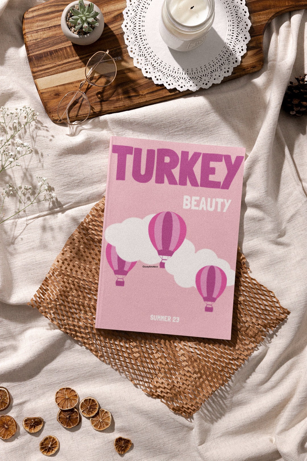 TURKEY Travel Print Photo Book Template | Customizable Coffee Book ...