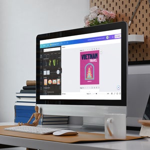 VIETNAM Travel Print Photo Book Template | Customizable Coffee Book ...