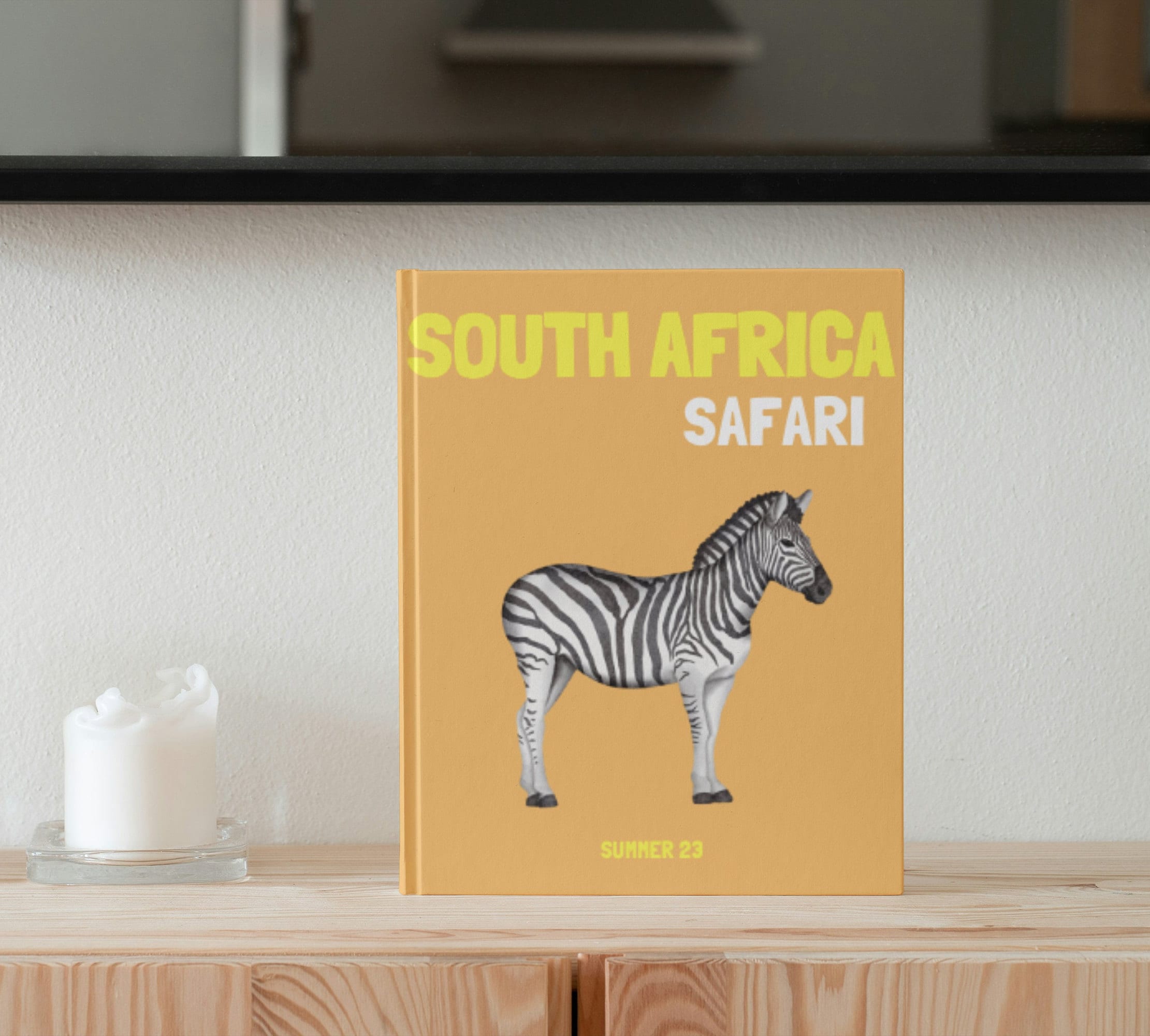 SOUTH AFRICA Travel Print Photo Book Template | Customizable Coffee ...