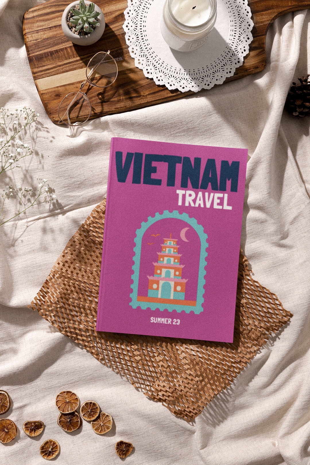 VIETNAM Travel Print Photo Book Template | Customizable Coffee Book ...
