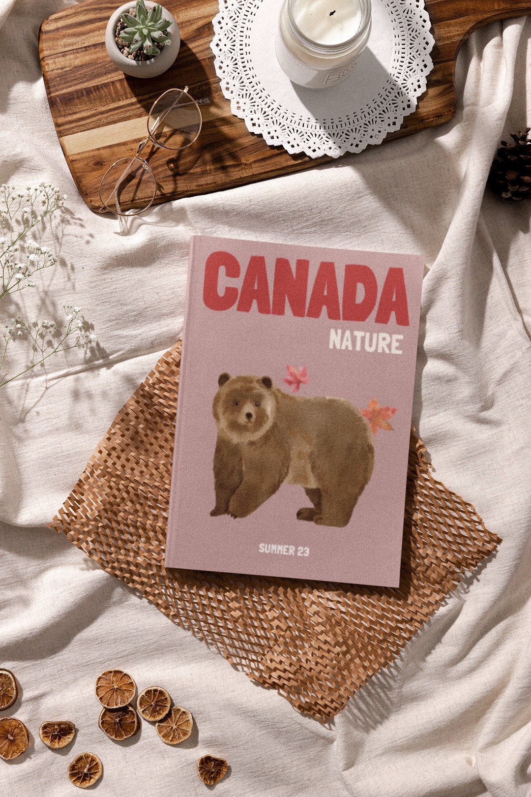 CANADA Travel Print Photo Book Template | Customizable Coffee Book ...