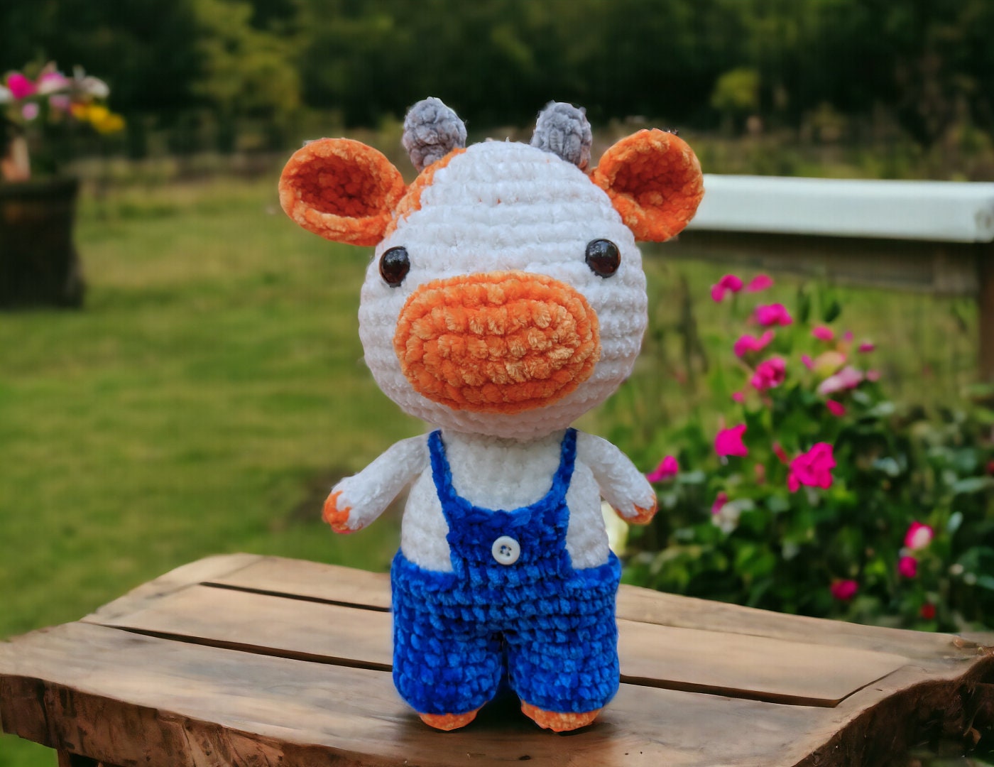 Cow Plush Crochet Pattern Cow Pattern Cow Amigurumi PDF Crochet Animal ...