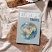 EUROPE Travel Print Photo Book Template | Customizable Coffee Book ...