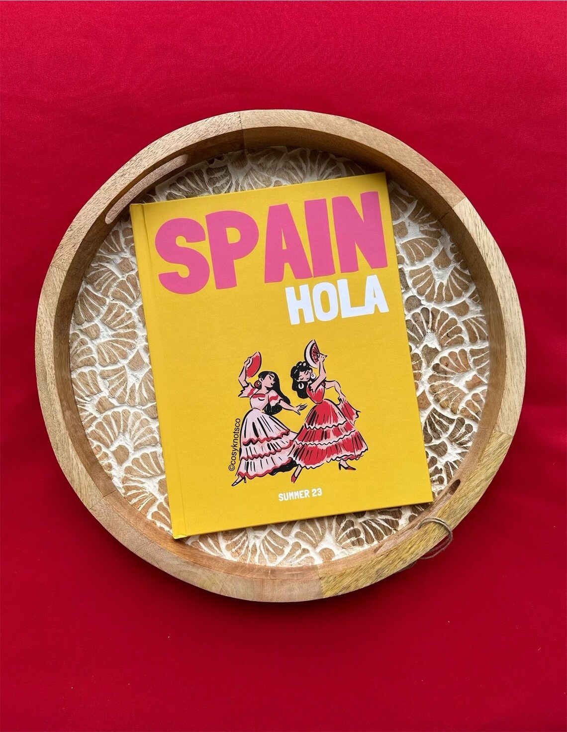 SPAIN Travel Print Photo Book Template | Customizable Coffee Book Table ...