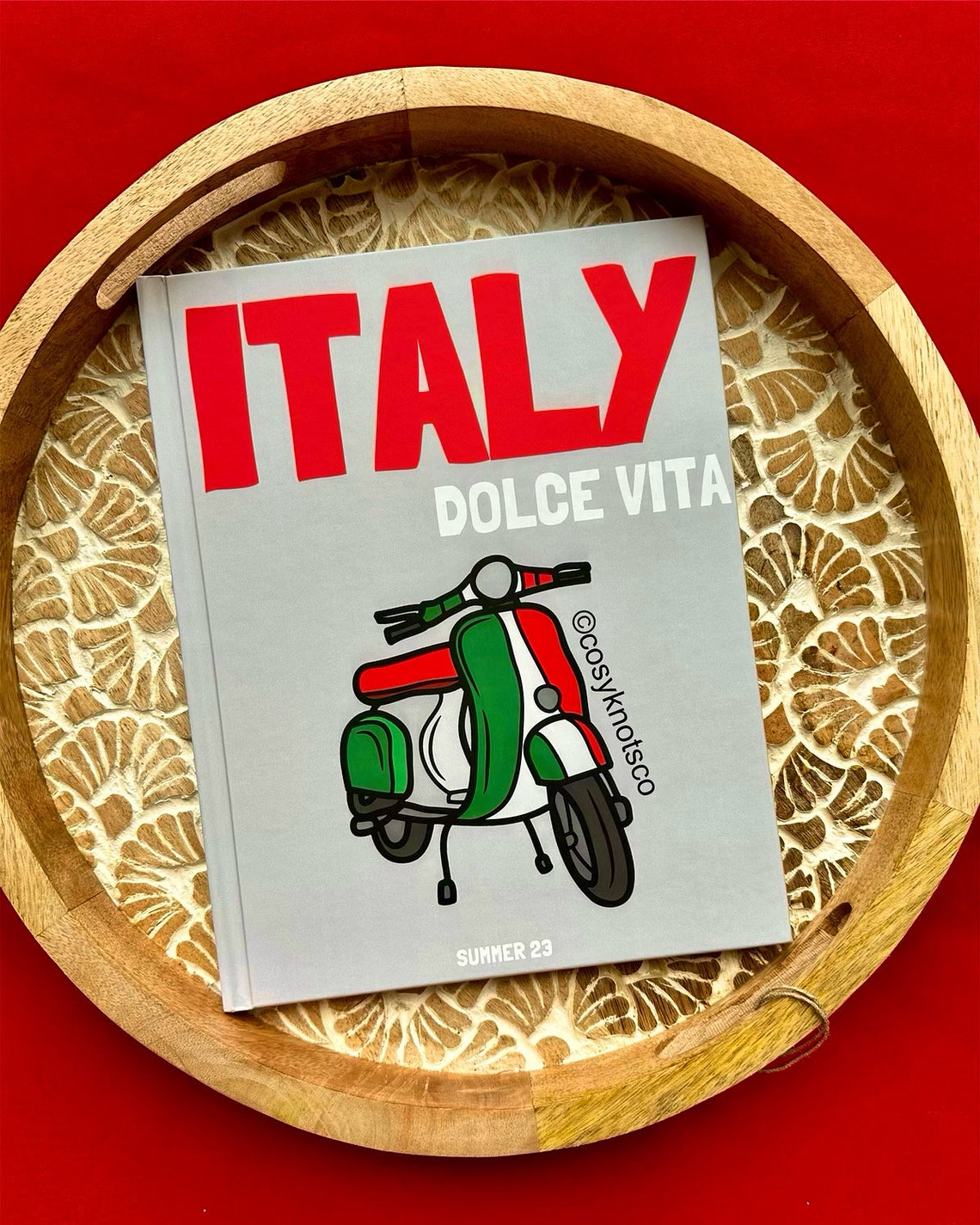 ITALY Travel Print Photo Book Template | Customizable Coffee Book Table ...
