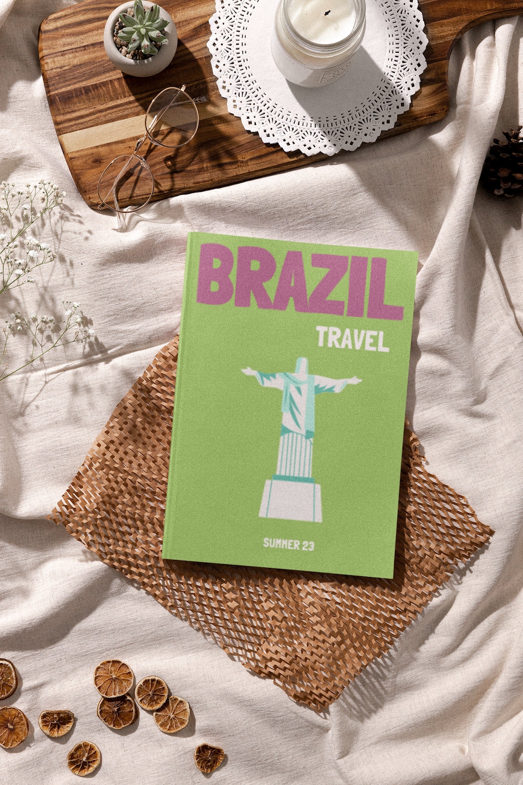 BRAZIL Travel Print Photo Book Template | Customizable Coffee Book ...