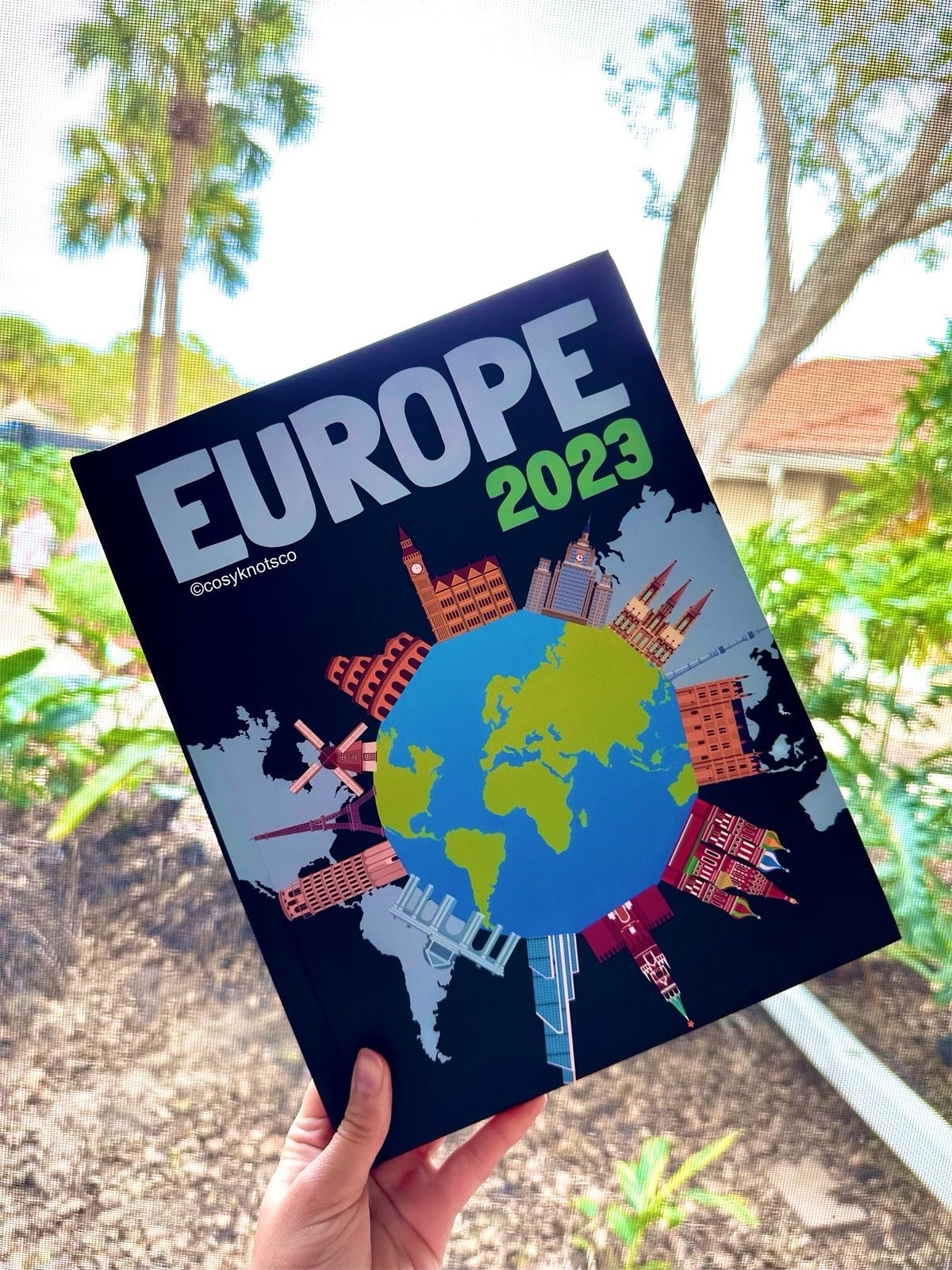 EUROPE Travel Print Photo Book Template | Customizable Coffee Book ...