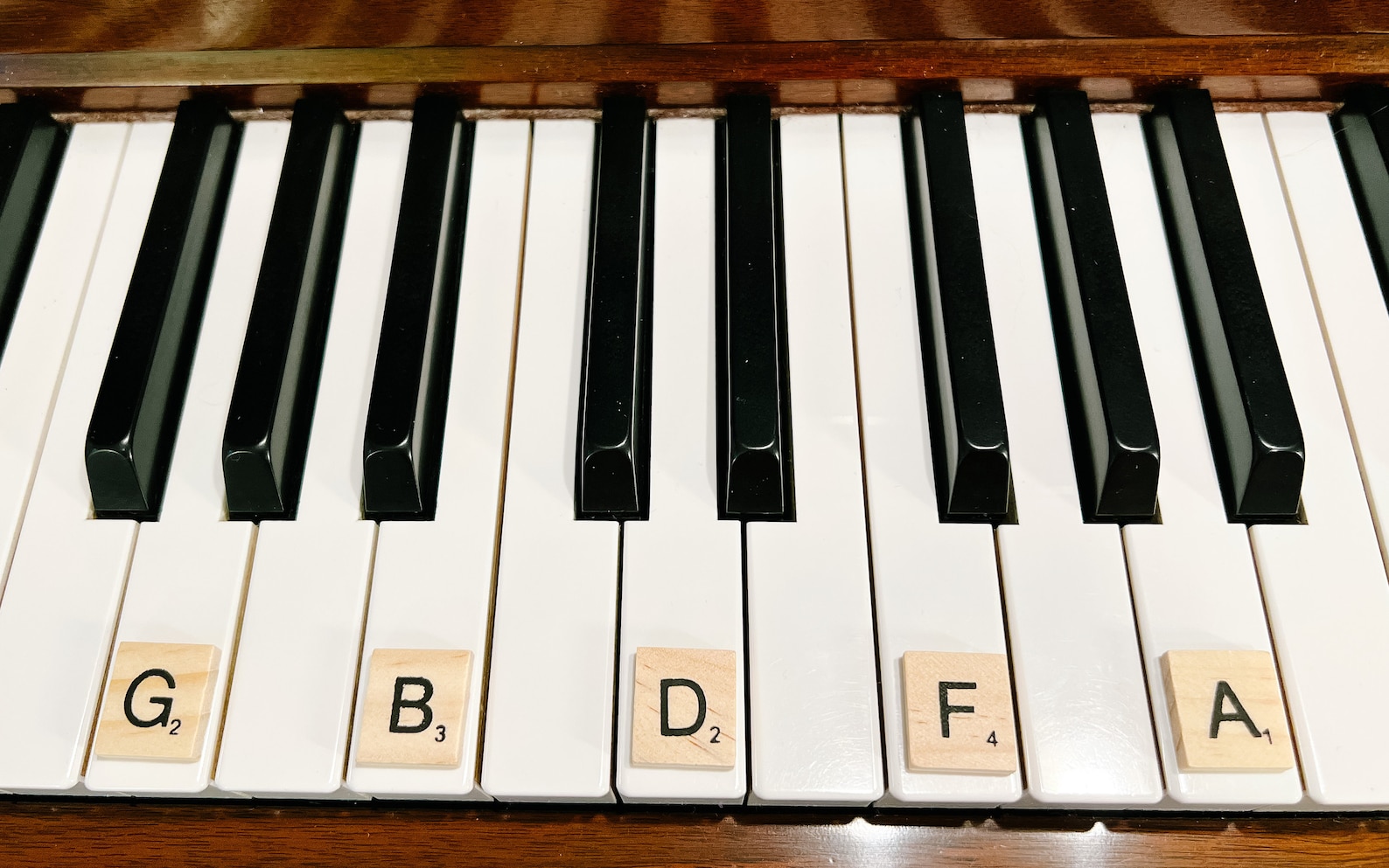 Musical Alphabet Piano Kit - Etsy