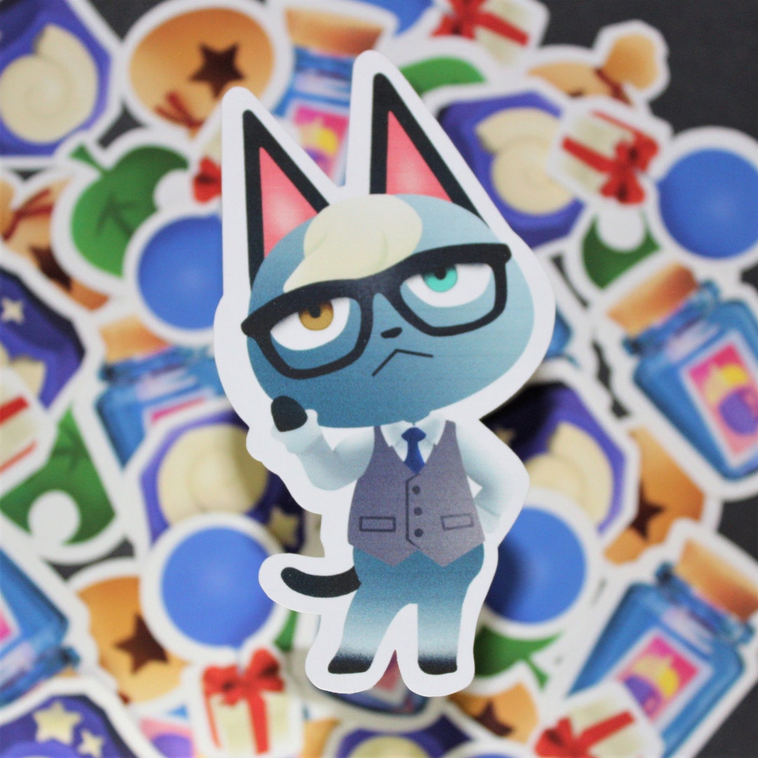 Animal Crossing Raymond Sticker Pack - Etsy