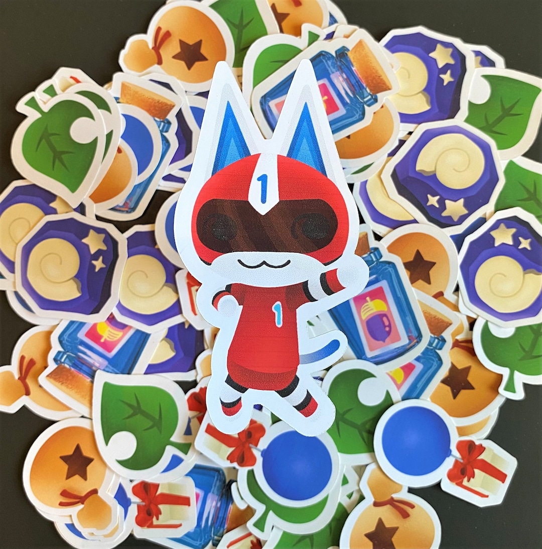 Weather Proof ACNH Kid Cat Sticker Pack - Etsy