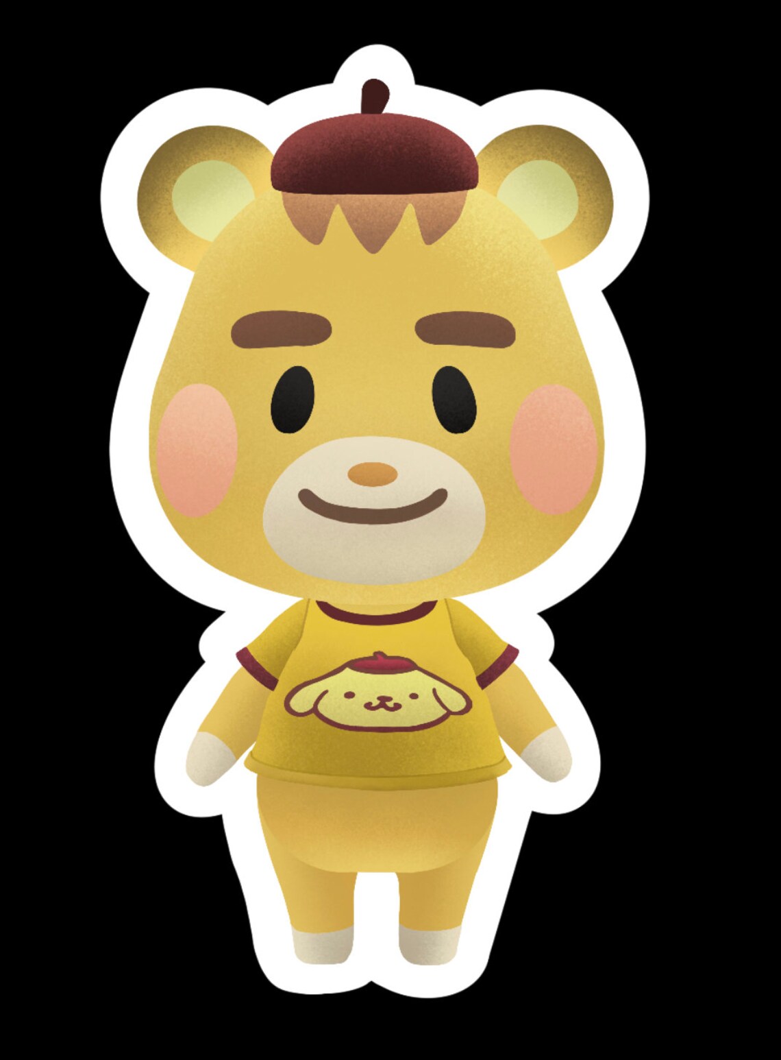 Weather Proof ACNH Marty Sticker - Etsy