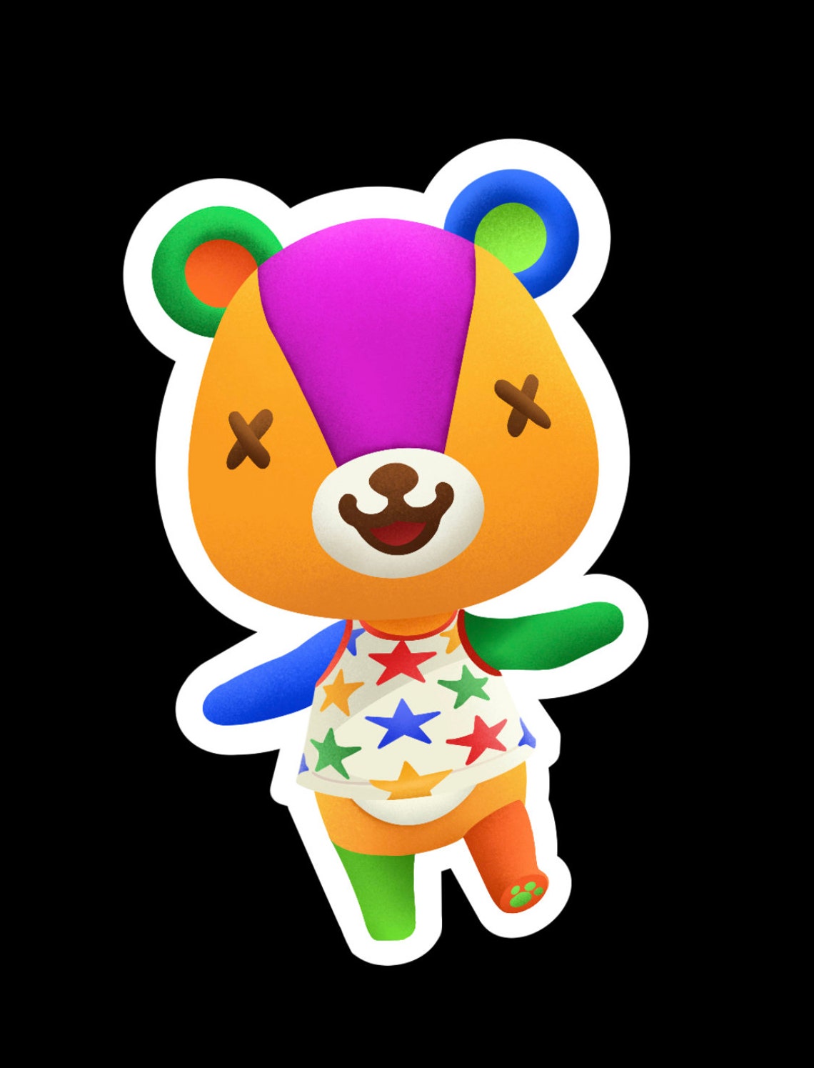 Weather Proof ACNH Stitches Sticker - Etsy