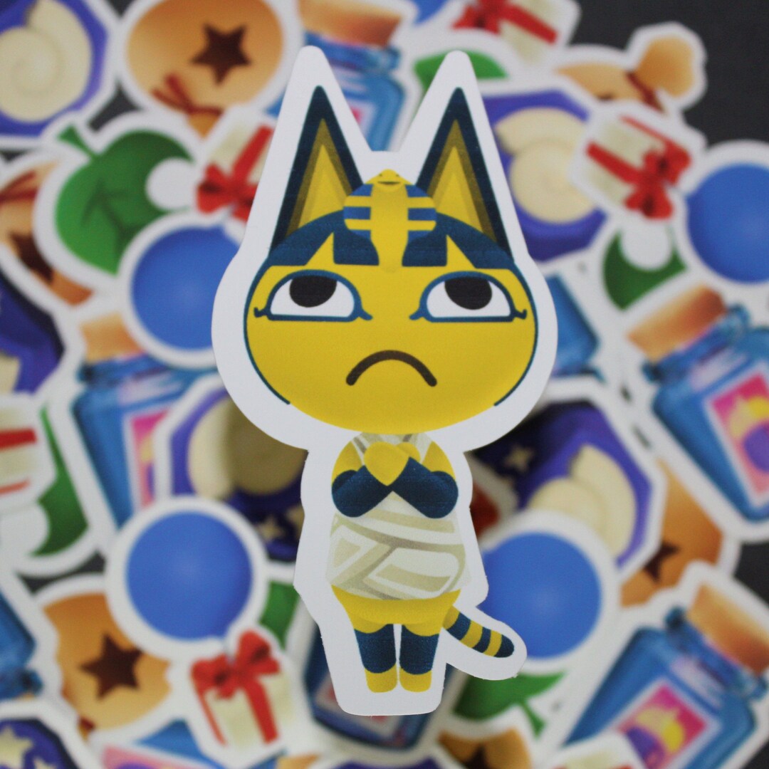 Animal Crossing Ankha Sticker Pack - Etsy