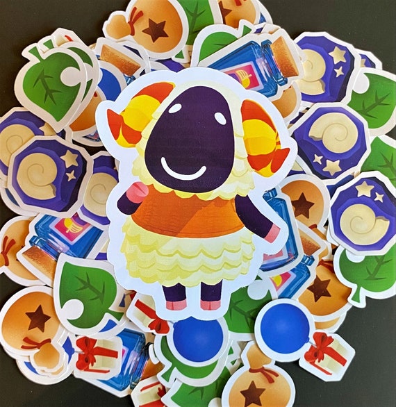 Weather Proof ACNH Vesta Sticker Pack | Etsy