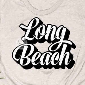 Long Beach SVG Eps Png, Illustrated Svg, Home States Svg, USA Svg ...