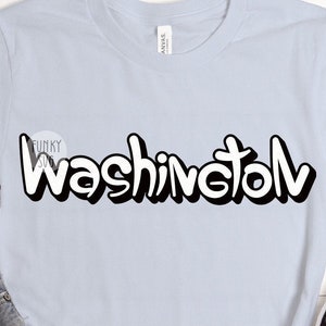 Washington SVG Eps Png, Illustrated Svg, Home States Svg, USA Svg ...