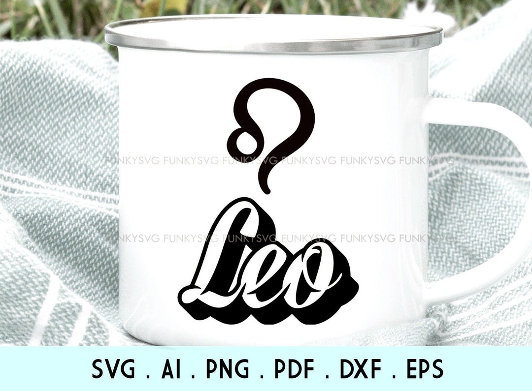 Leo - Hand Illustrated SVG Eps Png, Constellation Svg, Zodiac Svg ...