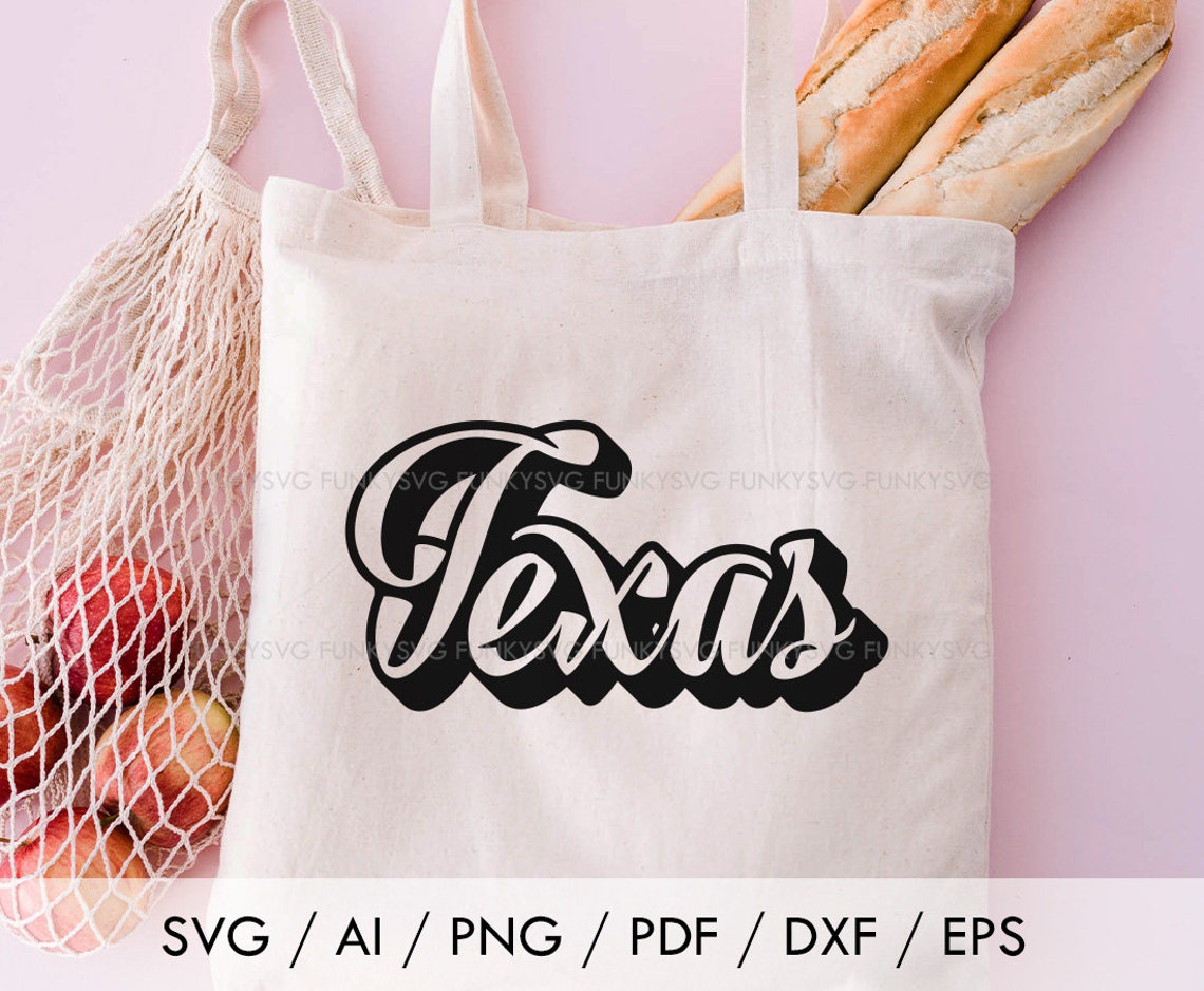 Texas SVG Eps Png Illustrated Svg Home States Svg USA Svg - Etsy