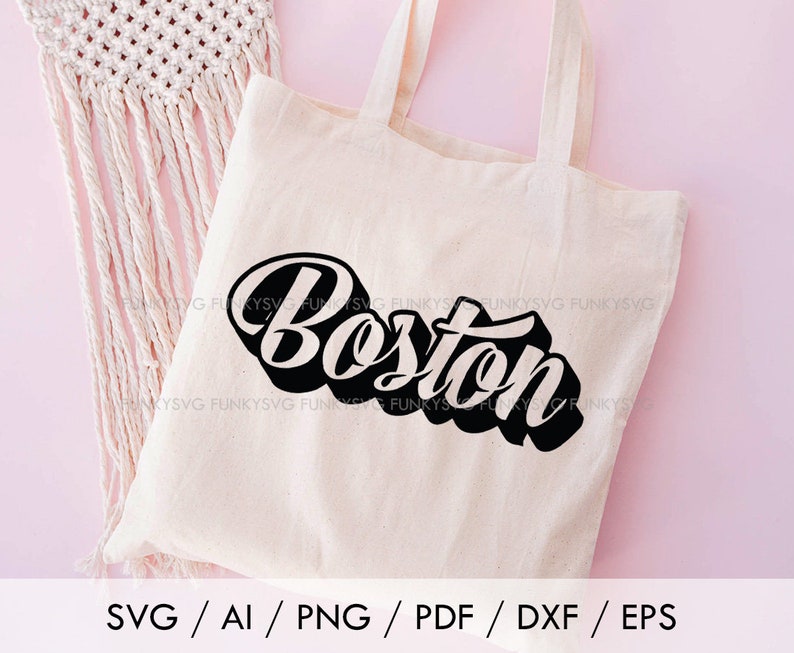 Boston SVG Eps Png Illustrated Svg Home States Svg USA SVG - Etsy