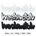 Washington SVG Eps Png, Illustrated Svg, Home States Svg, USA Svg ...