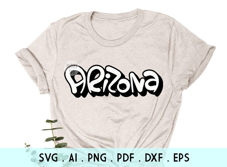 Arizona SVG Eps Png Illustrated Svg Home States Svg USA - Etsy