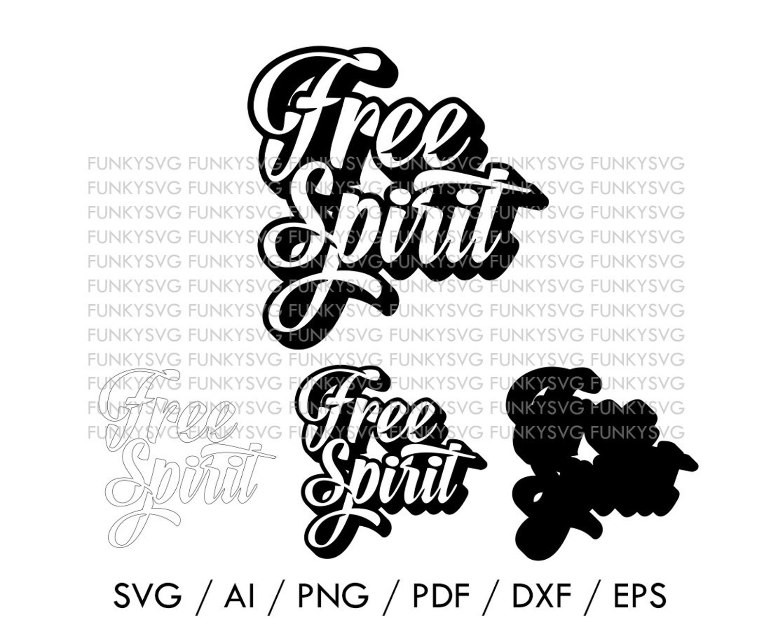 Free Spirit SVG Eps Png Illustrated Svg Home States Svg - Etsy India