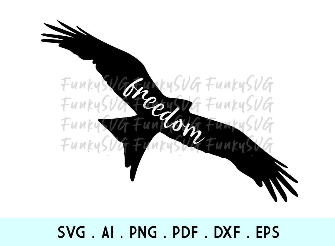 Freedom SVG Eps Png Illustrated Svg Motivation Svg | Etsy
