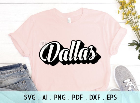 Dallas SVG Eps Png Illustrated svg Home States Svg USA SVG | Etsy