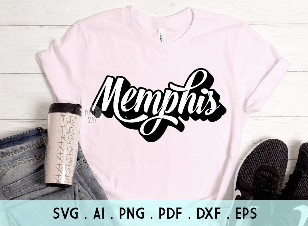 Memphis SVG Eps Png, Illustrated Svg, Home States Svg, USA SVG ...