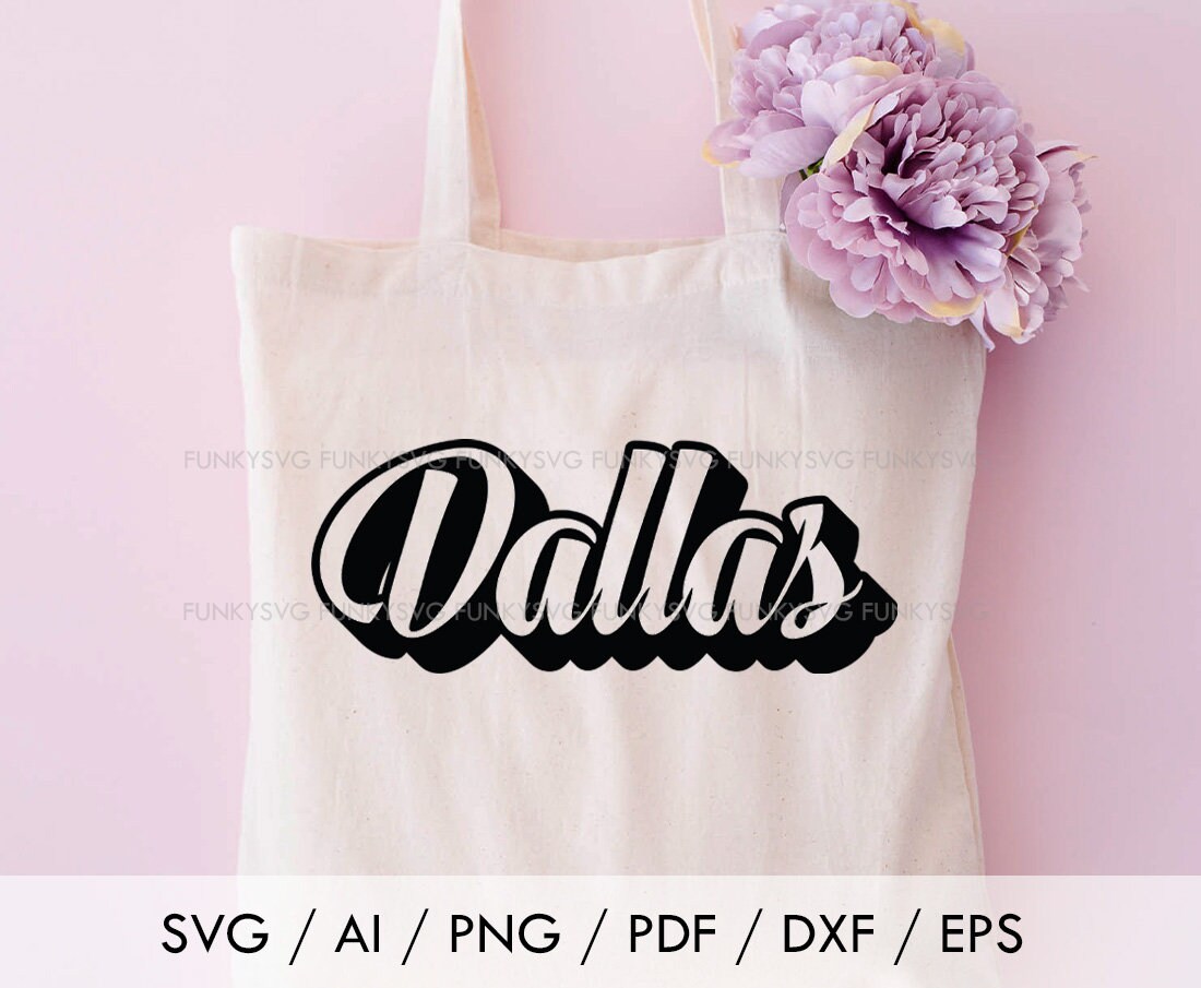 Dallas SVG Eps Png Illustrated svg Home States Svg USA SVG | Etsy