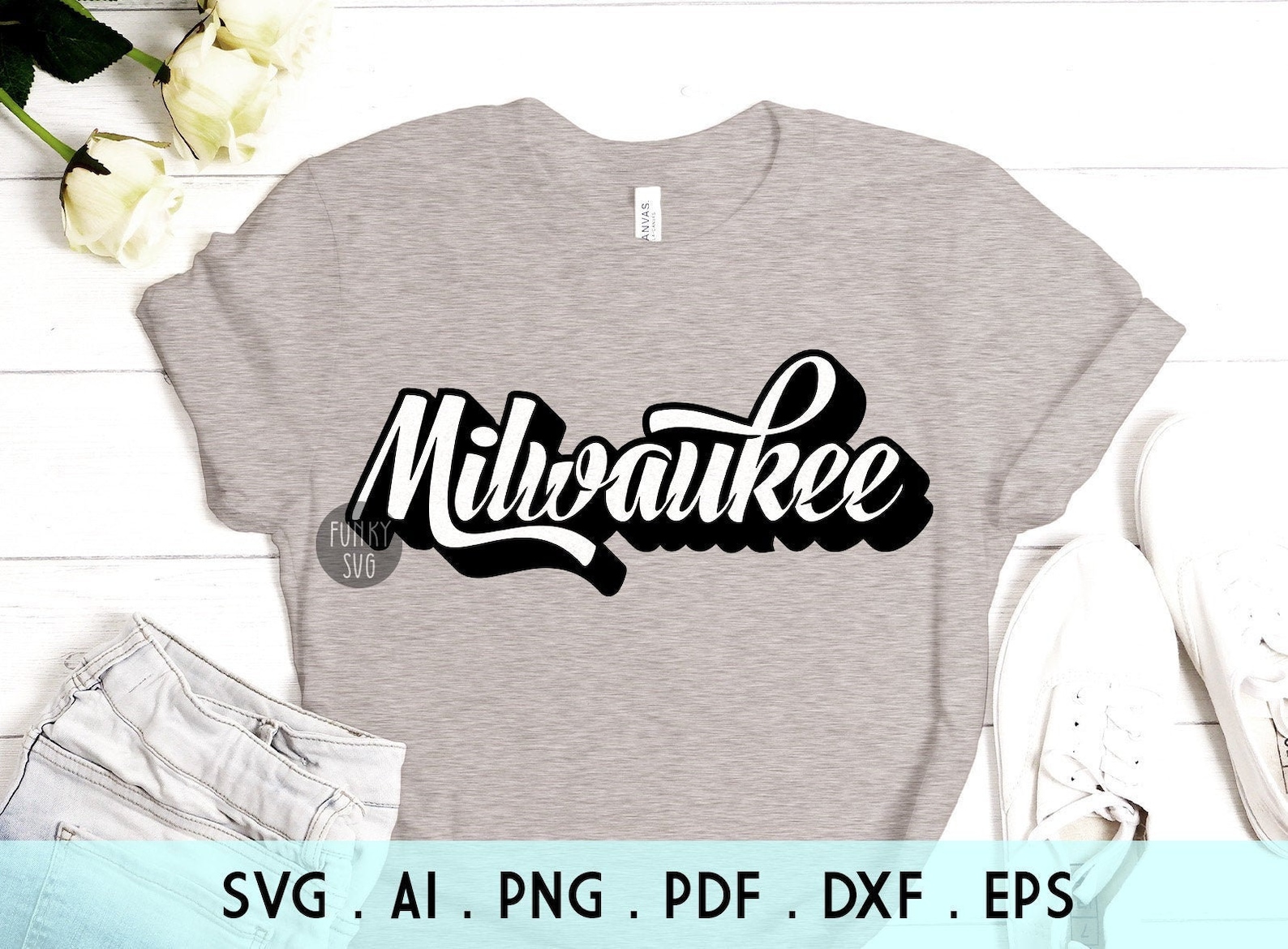 Milwaukee SVG Eps Png Illustrated svg Home States Svg USA | Etsy