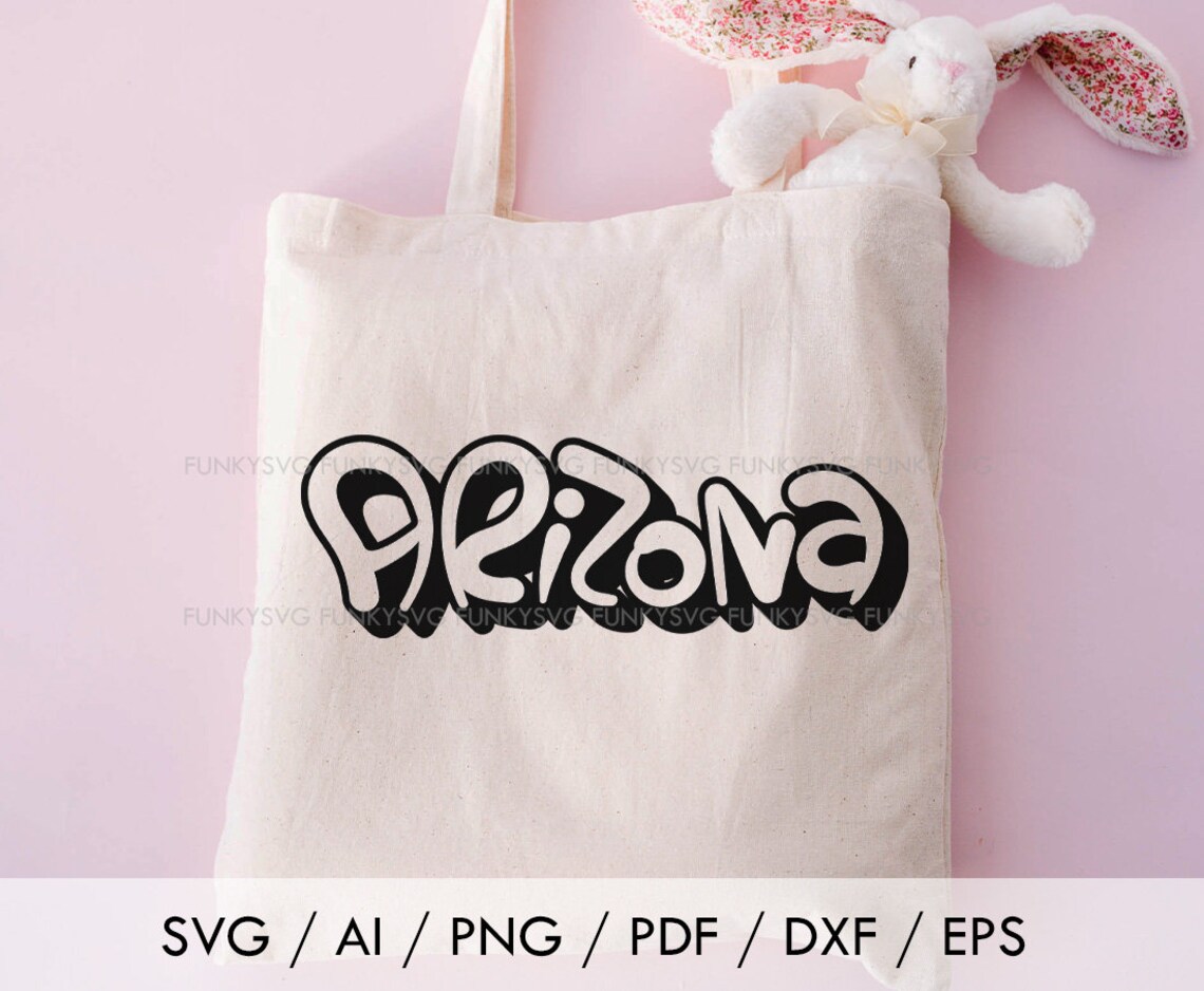 Arizona SVG Eps Png Illustrated Svg Home States Svg USA - Etsy