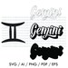 Gemini Hand Illustrated SVG Eps Png Constellation Svg - Etsy