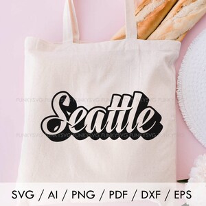 Seattle SVG Eps Png, Illustrated Svg, Home States Svg, USA Svg ...
