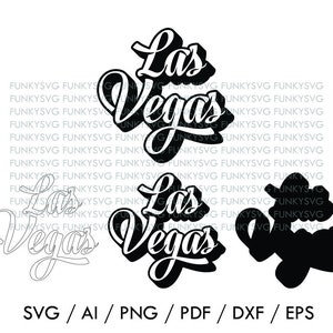 Las Vegas SVG Eps Png, Illustrated Svg, Home States Svg, USA Svg ...