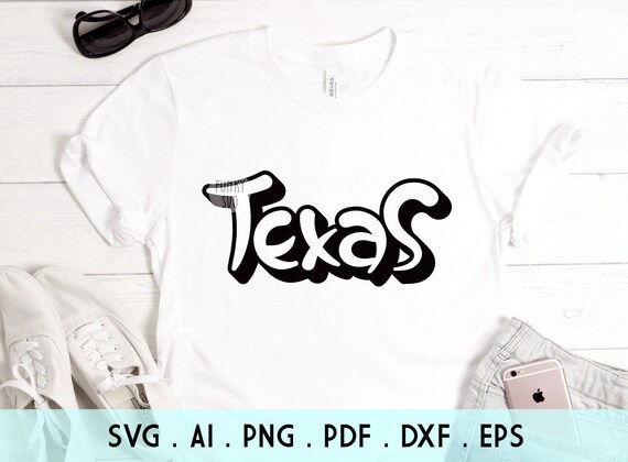 Texas SVG Eps Png Illustrated Svg Home States Svg USA Svg - Etsy