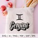Gemini Hand Illustrated SVG Eps Png Constellation Svg - Etsy